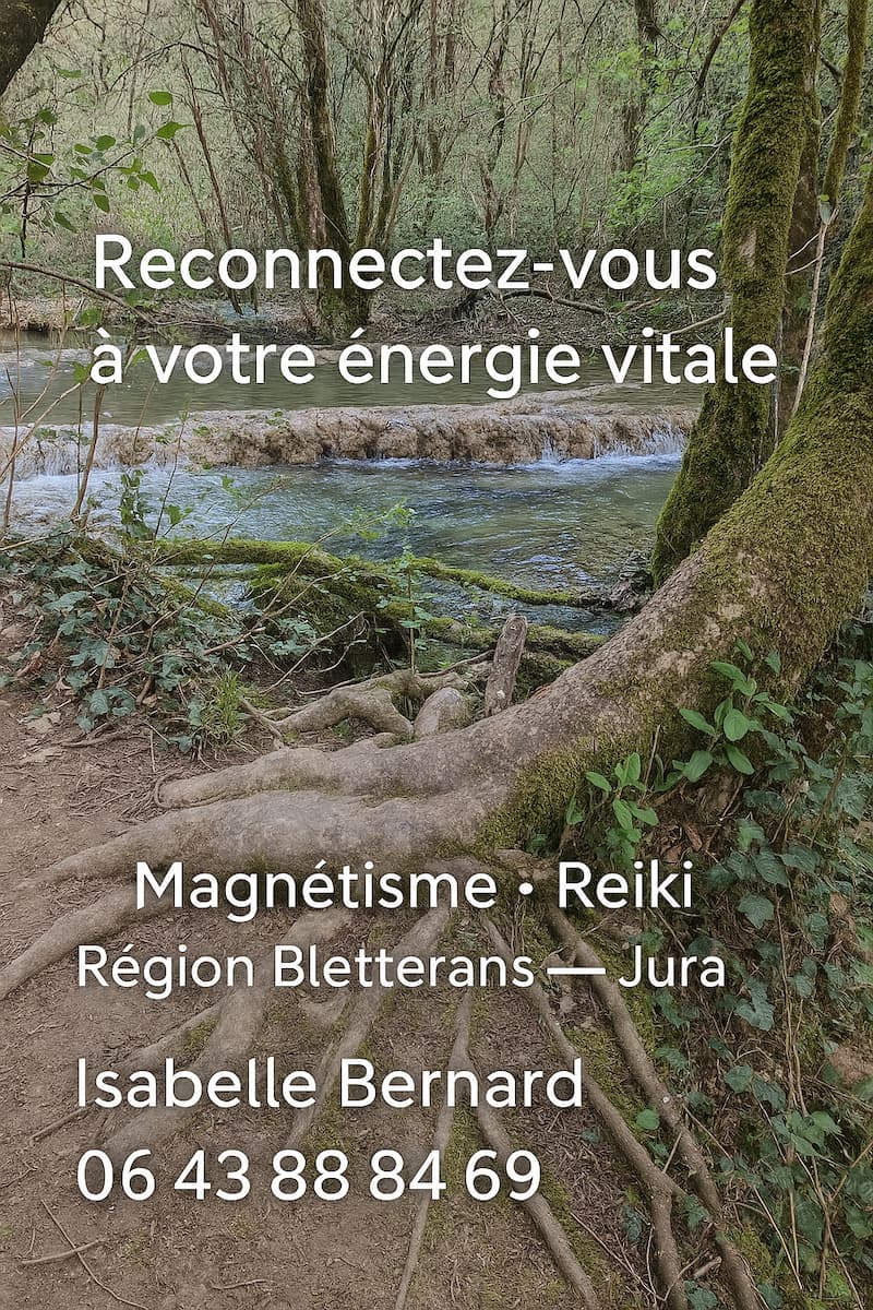 thérapie énergétique dans le Jura et Aube, Isabelle Bernard
